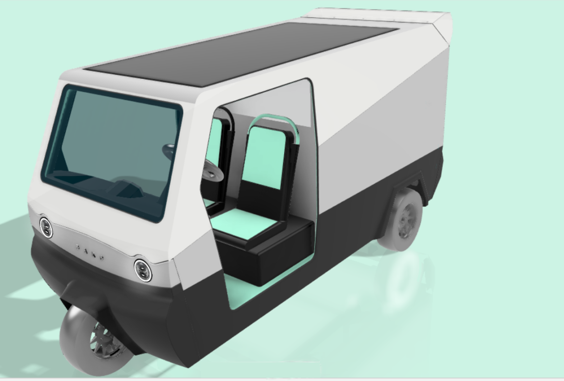 Bako Motors develops solar cell small transporter | Startbase