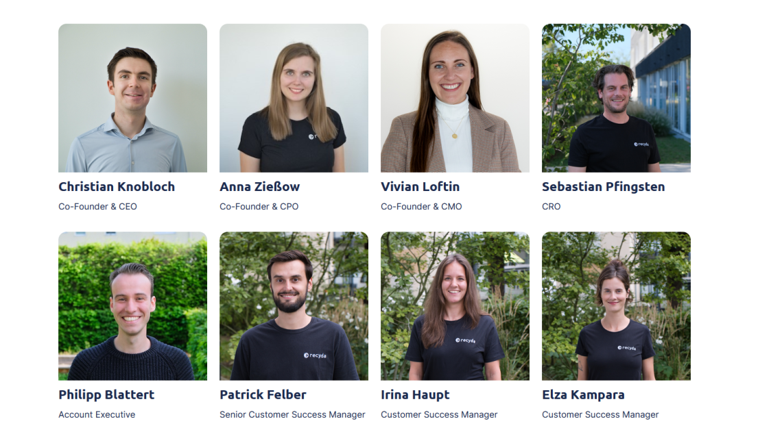 Recyda secures 6.3 million euros in Series A | Startbase