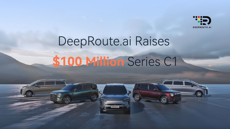 DeepRoute.ai secures 100 million US dollars in Series C1 | Startbase